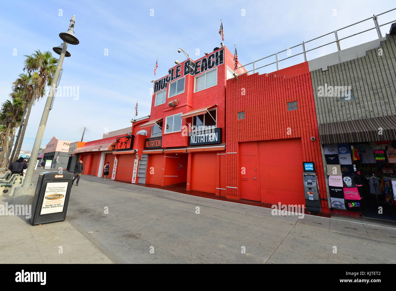 Muscle Beach, Venice Beach California Stock Photo - Alamy