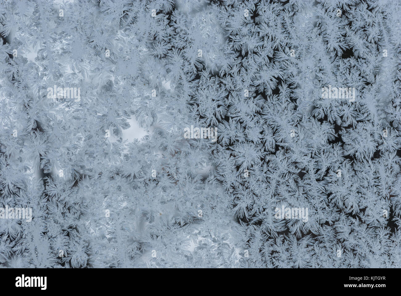 frosty patterns in the window Stock Photo - Alamy