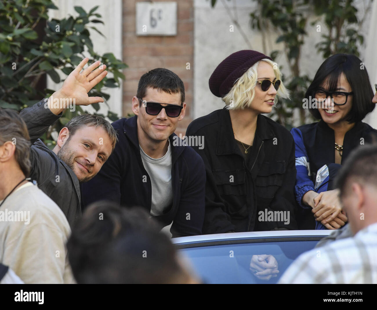 Netflix's Sense8 directed by Lana Wachowski with the cast of actors Max ...