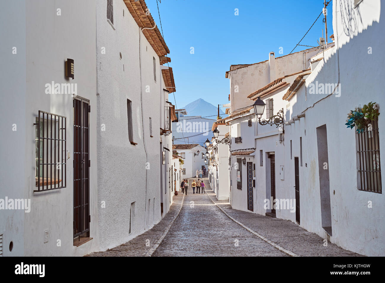 Street in altea hi-res stock photography and images - Alamy