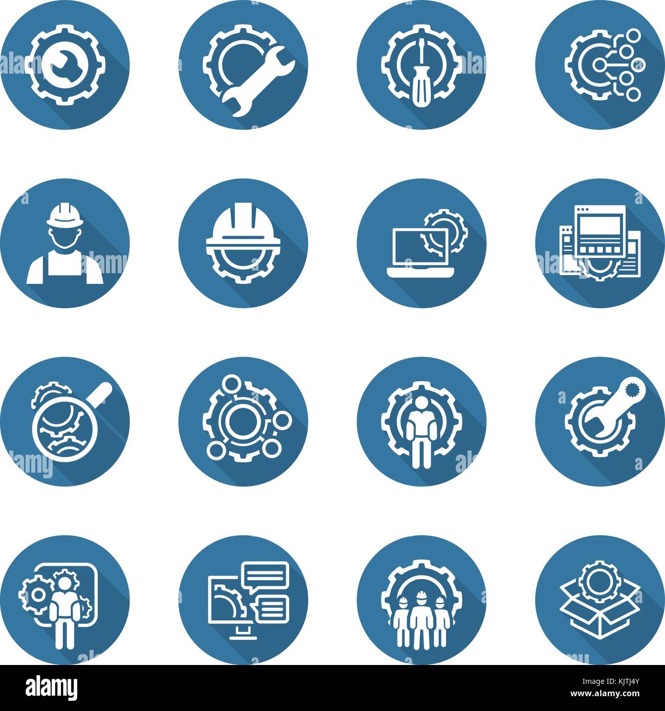Line Engineering Icons Stock Vector Image & Art - Alamy