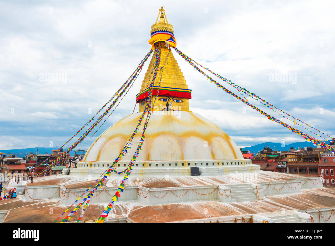 Largest stupa of the world hi-res stock photography and images - Alamy