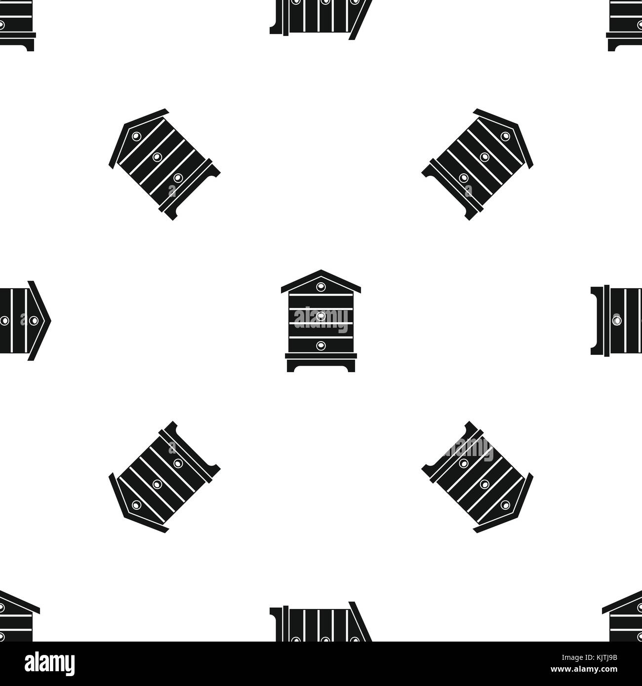 Hive pattern seamless black Stock Vector Image & Art - Alamy