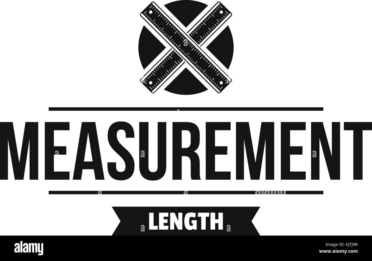 Ruler logo, simple black style Stock Vector Image & Art - Alamy