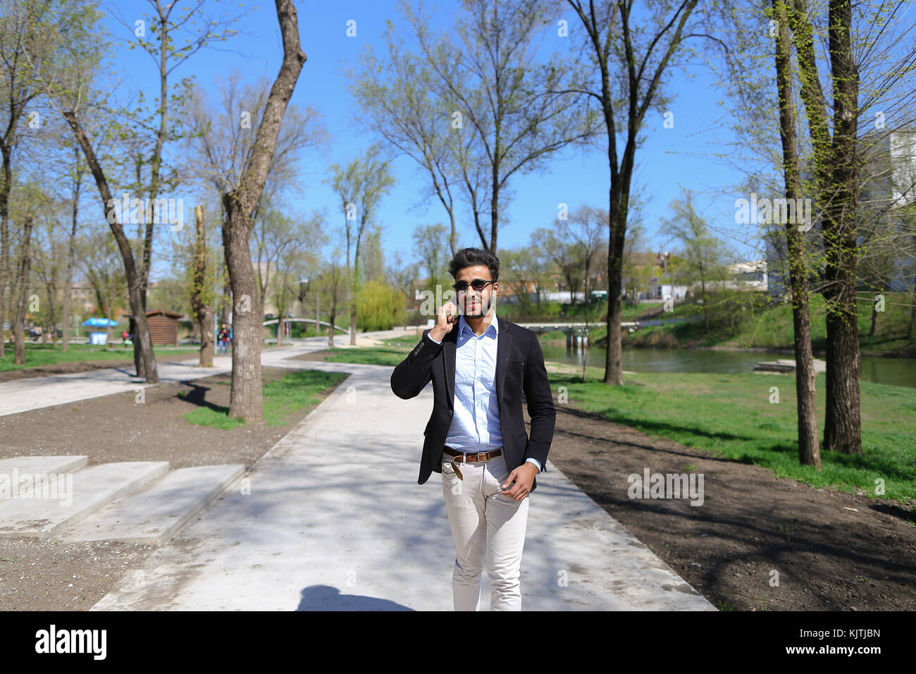 Funny man dancing slow motion hi-res stock photography and images - Alamy