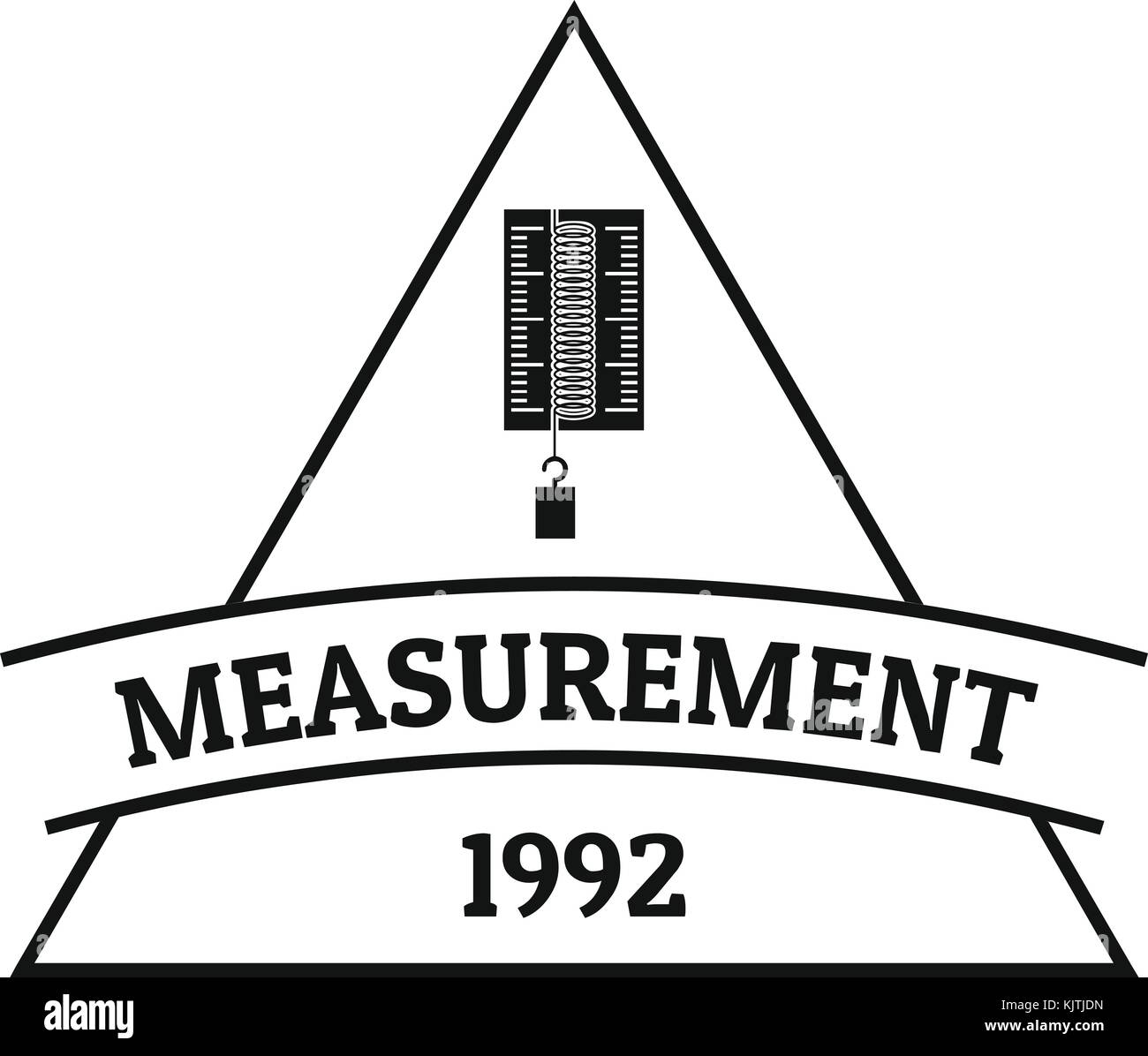 Measurement logo, simple black style Stock Vector Image & Art - Alamy