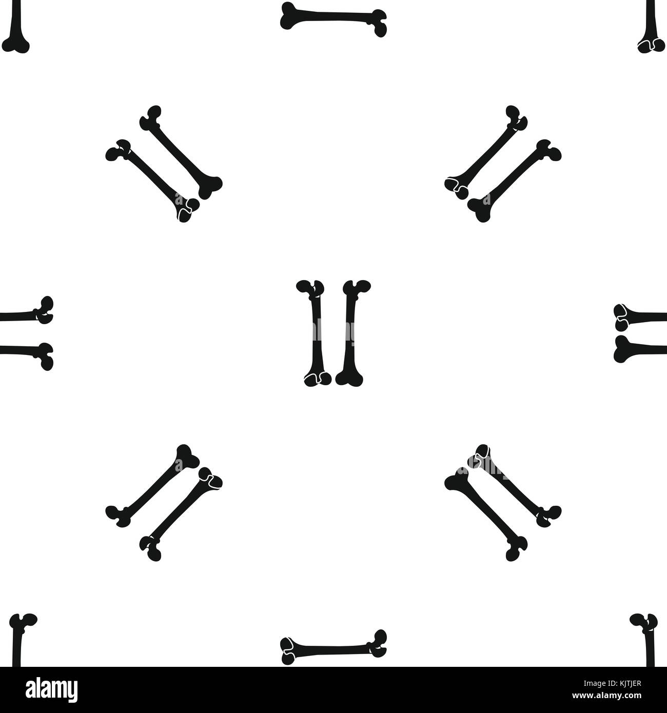 Bone pattern seamless black Stock Vector Image & Art - Alamy