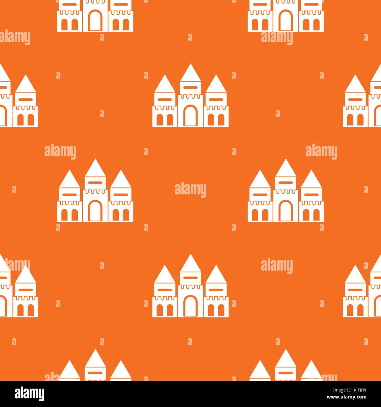 Children house castle pattern seamless Stock Vector Image & Art - Alamy