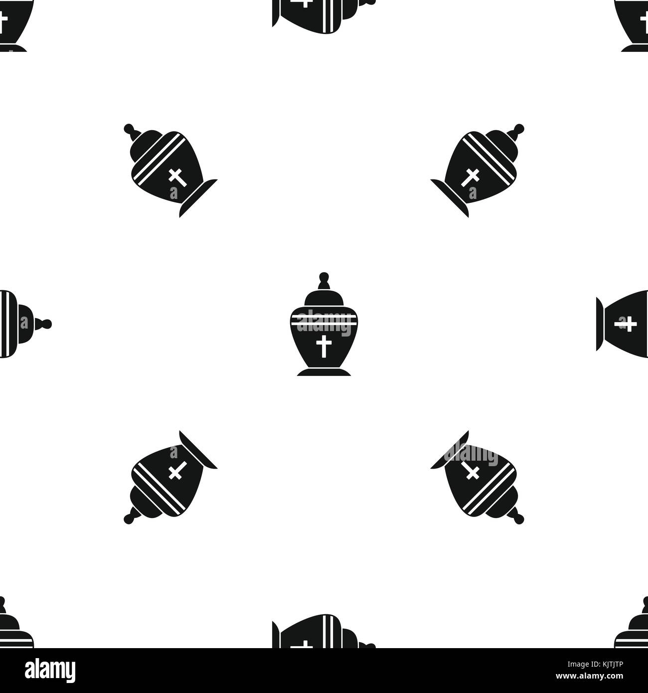 Urn pattern seamless black Stock Vector Image & Art - Alamy