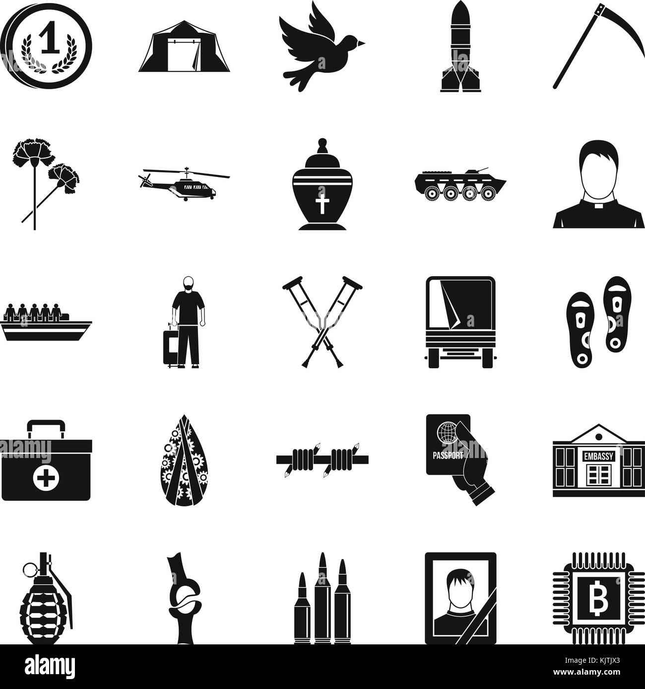 Wartime army base Stock Vector Images - Alamy