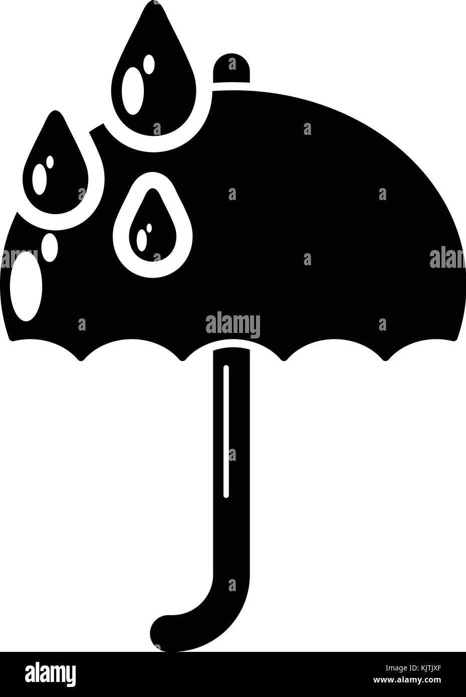 Umbrella icon, simple style Stock Vector Image & Art - Alamy