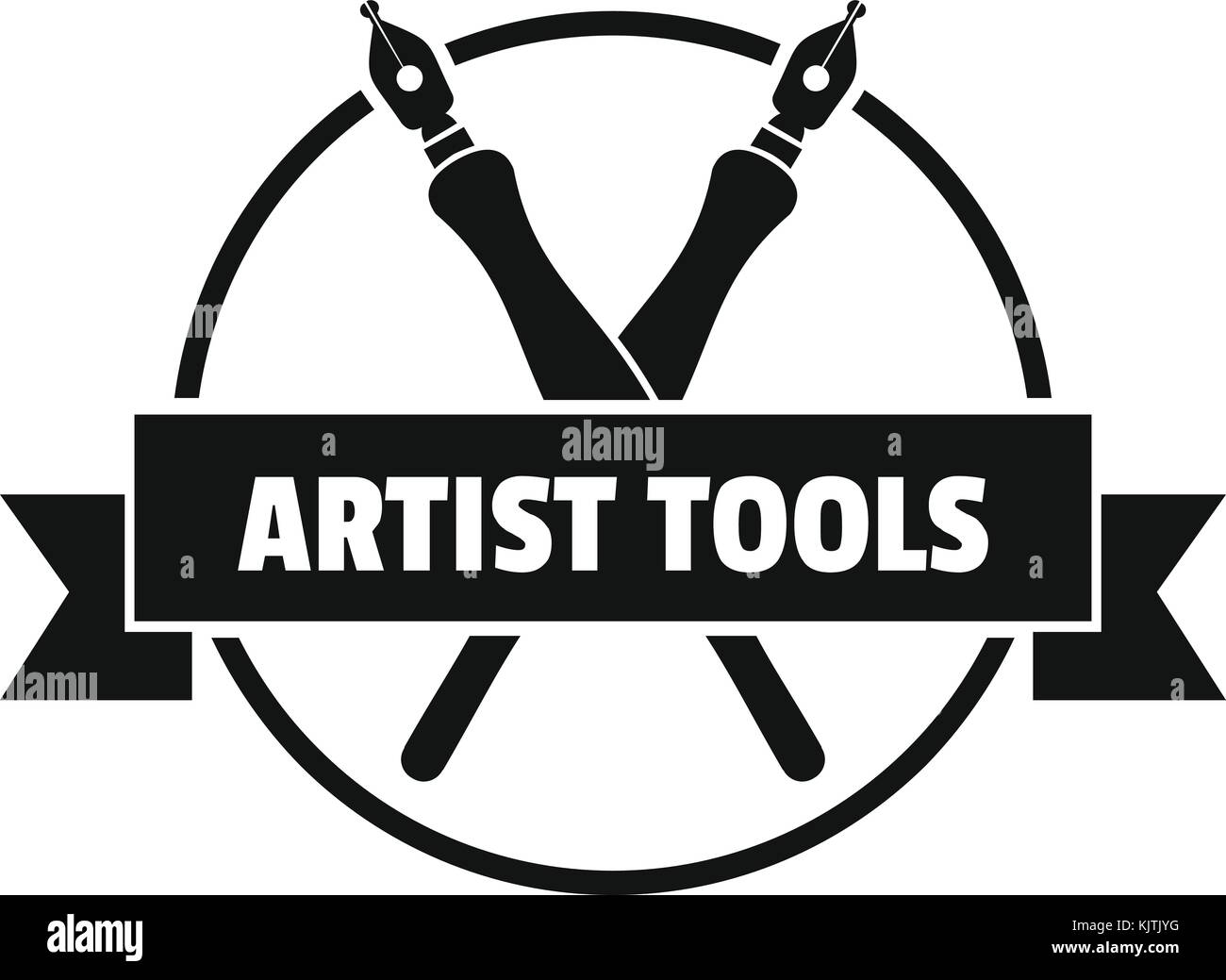 Painting shop logo, simple black style Stock Vector Image & Art - Alamy