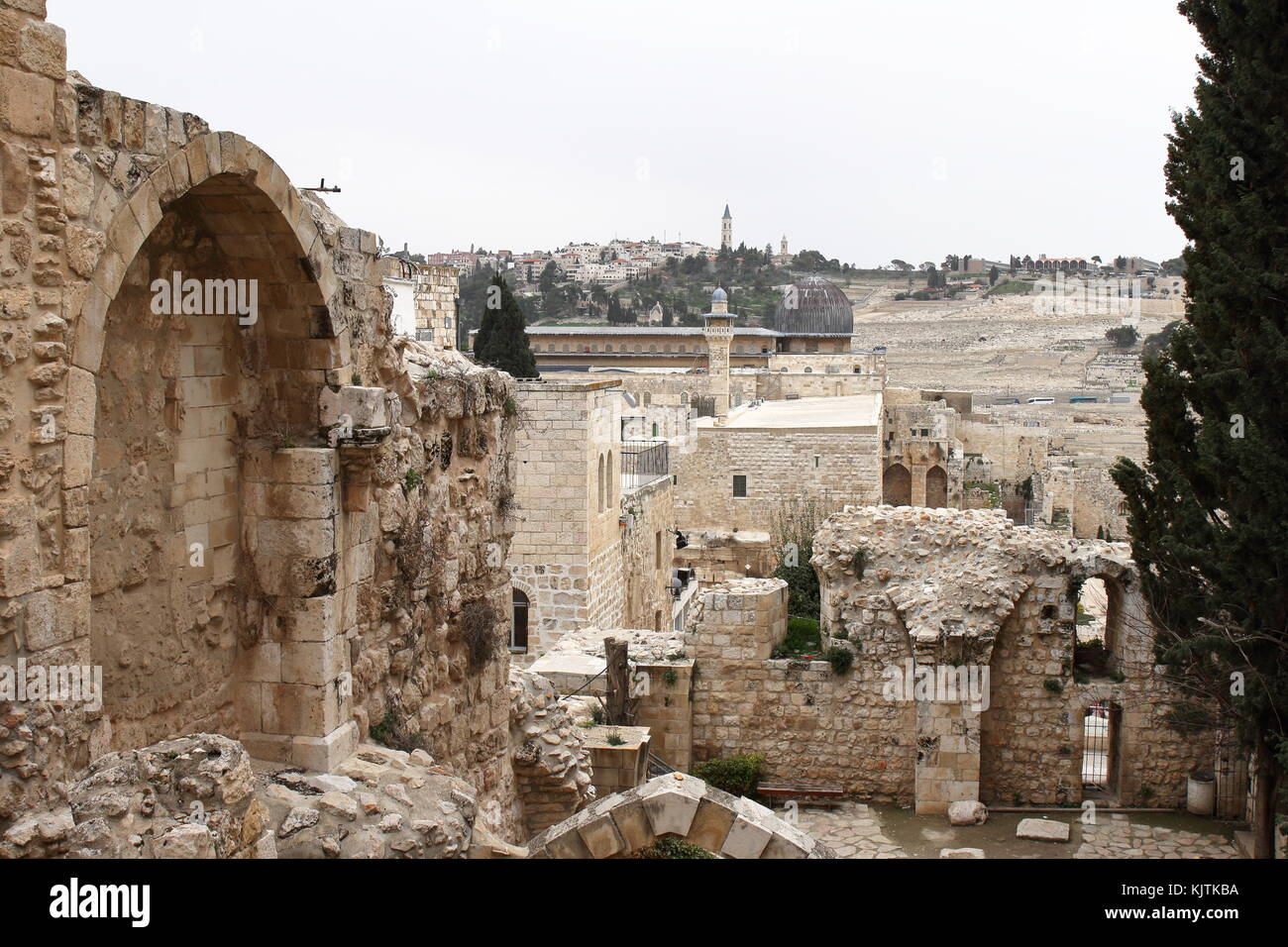 Jerusalem ruins hi-res stock photography and images - Alamy