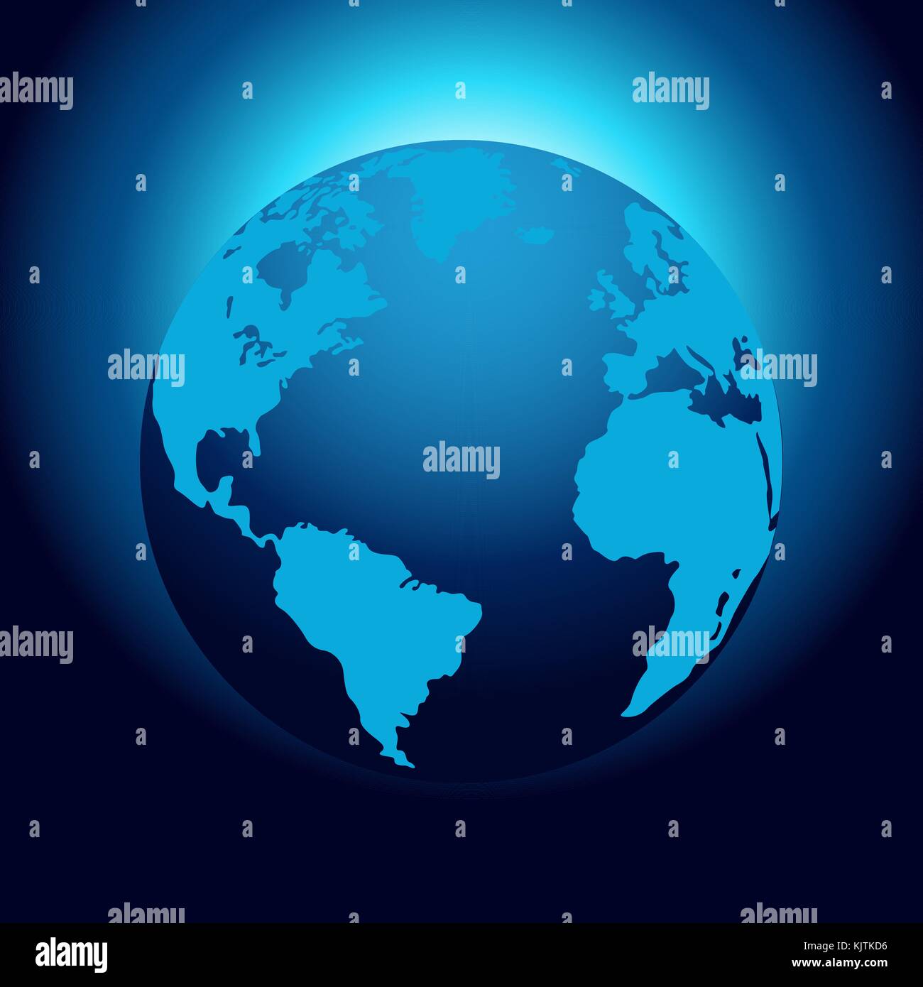 Earth planet vector Stock Vector Image & Art - Alamy