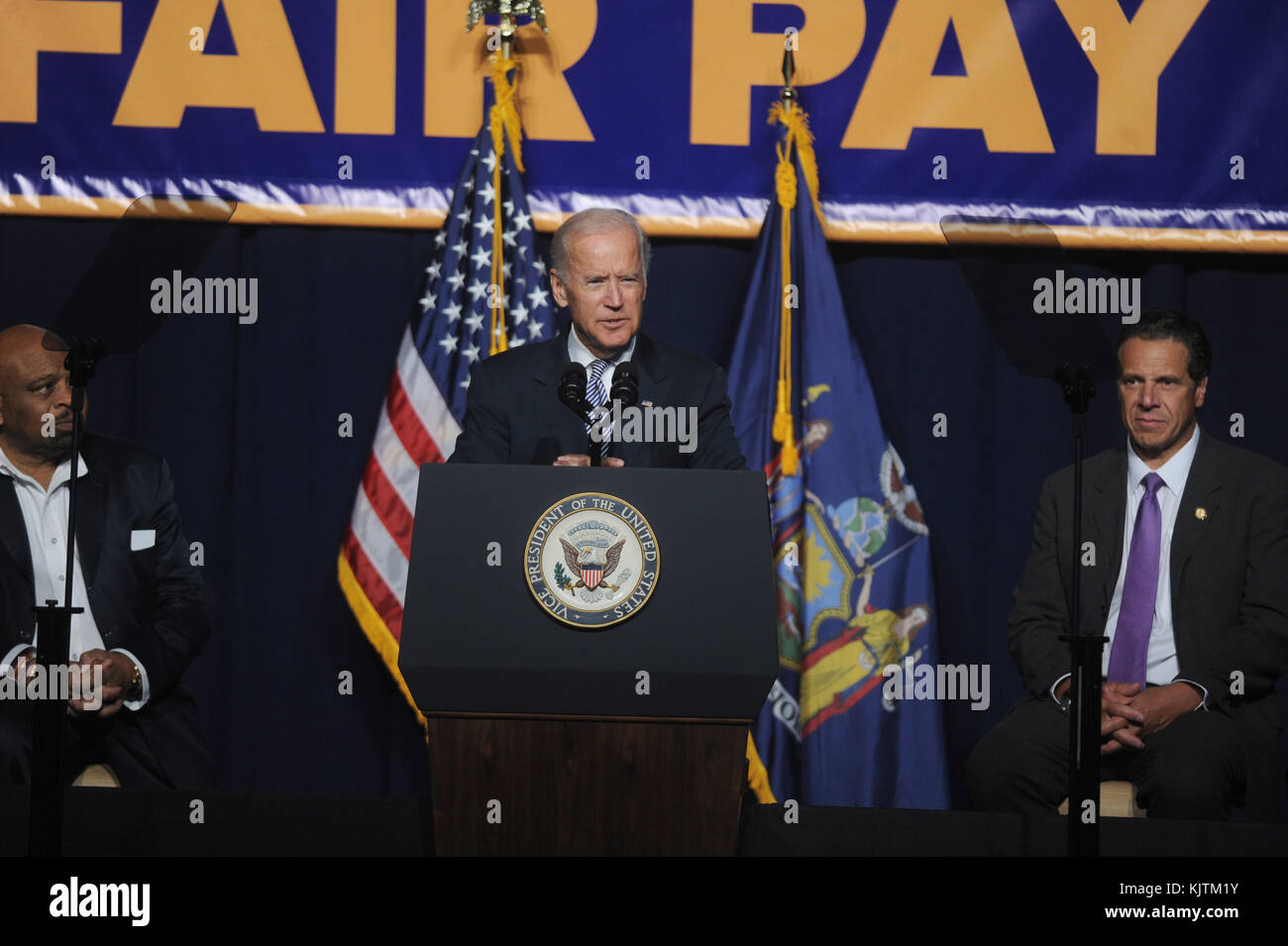 NEW YORK, NY - SEPTEMBER 10: U.S. Vice President Joe Biden and New York ... NEW YORK, NY - SEPTEMBER 10: U.S. Vice President Joe Biden and New York ...