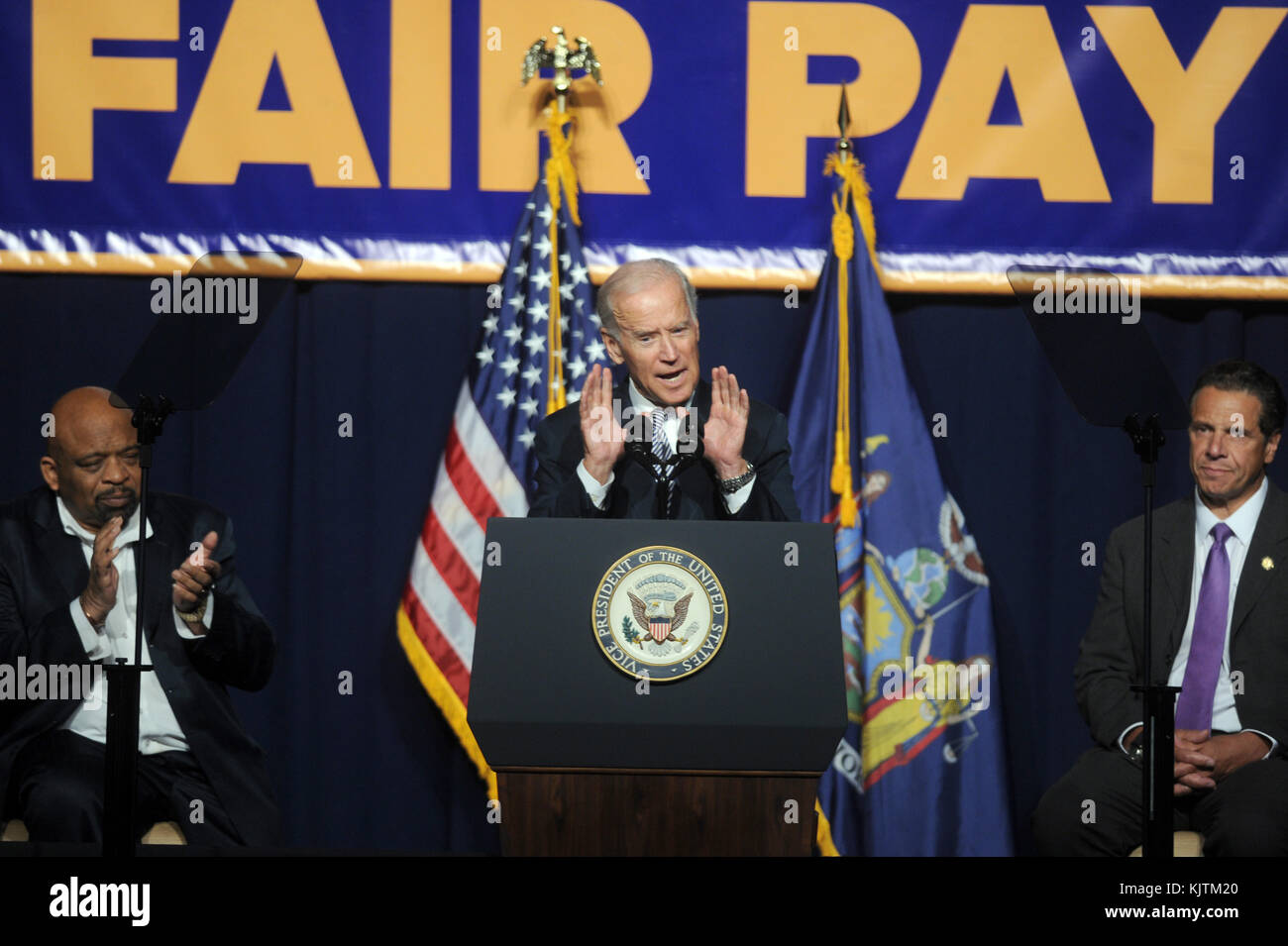 NEW YORK, NY - SEPTEMBER 10: U.S. Vice President Joe Biden and New York ... NEW YORK, NY - SEPTEMBER 10: U.S. Vice President Joe Biden and New York ...