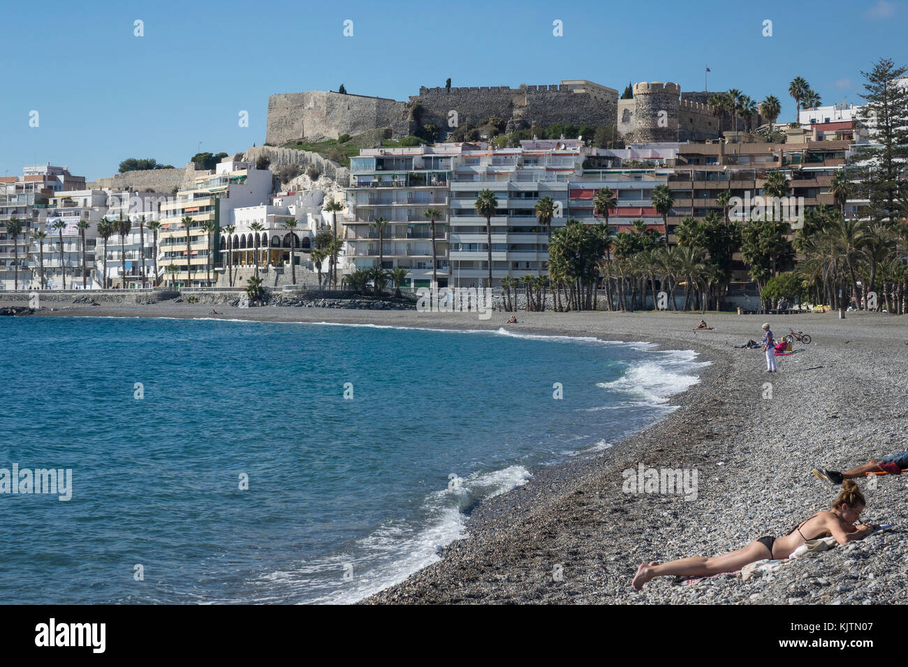 Almunecar spain beach hi-res stock photography and images - Alamy