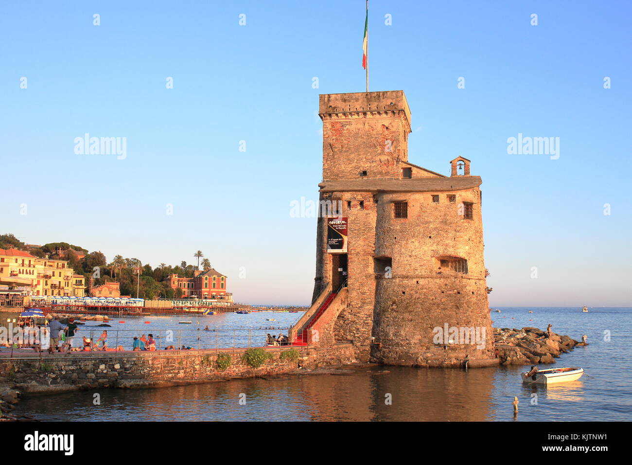 Rapallo Castle - Italy Stock Photo - Alamy