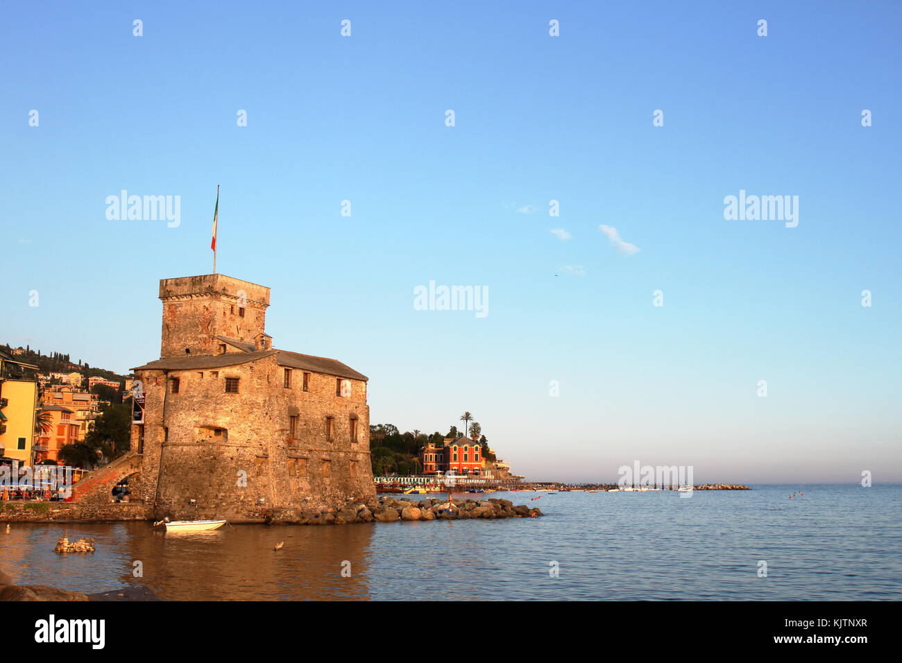 Rapallo Castle - Italy Stock Photo - Alamy