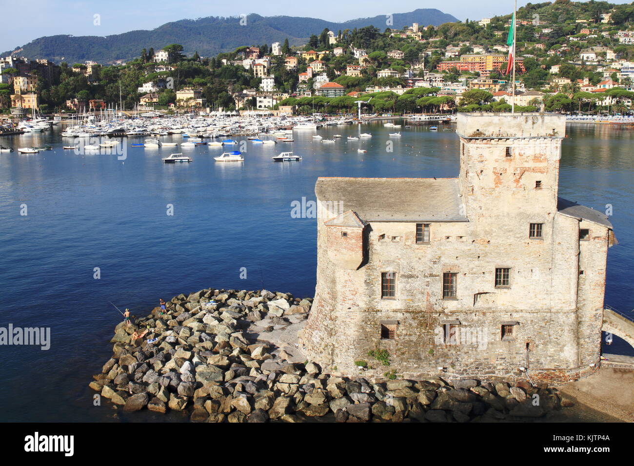 Rapallo Castle - Italy Stock Photo - Alamy