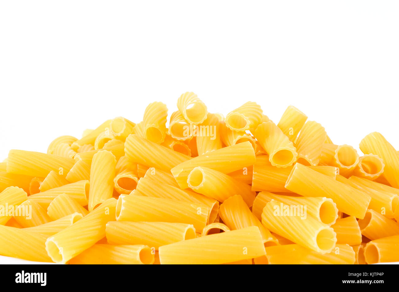 Macaroni isolated on white Stock Photo - Alamy