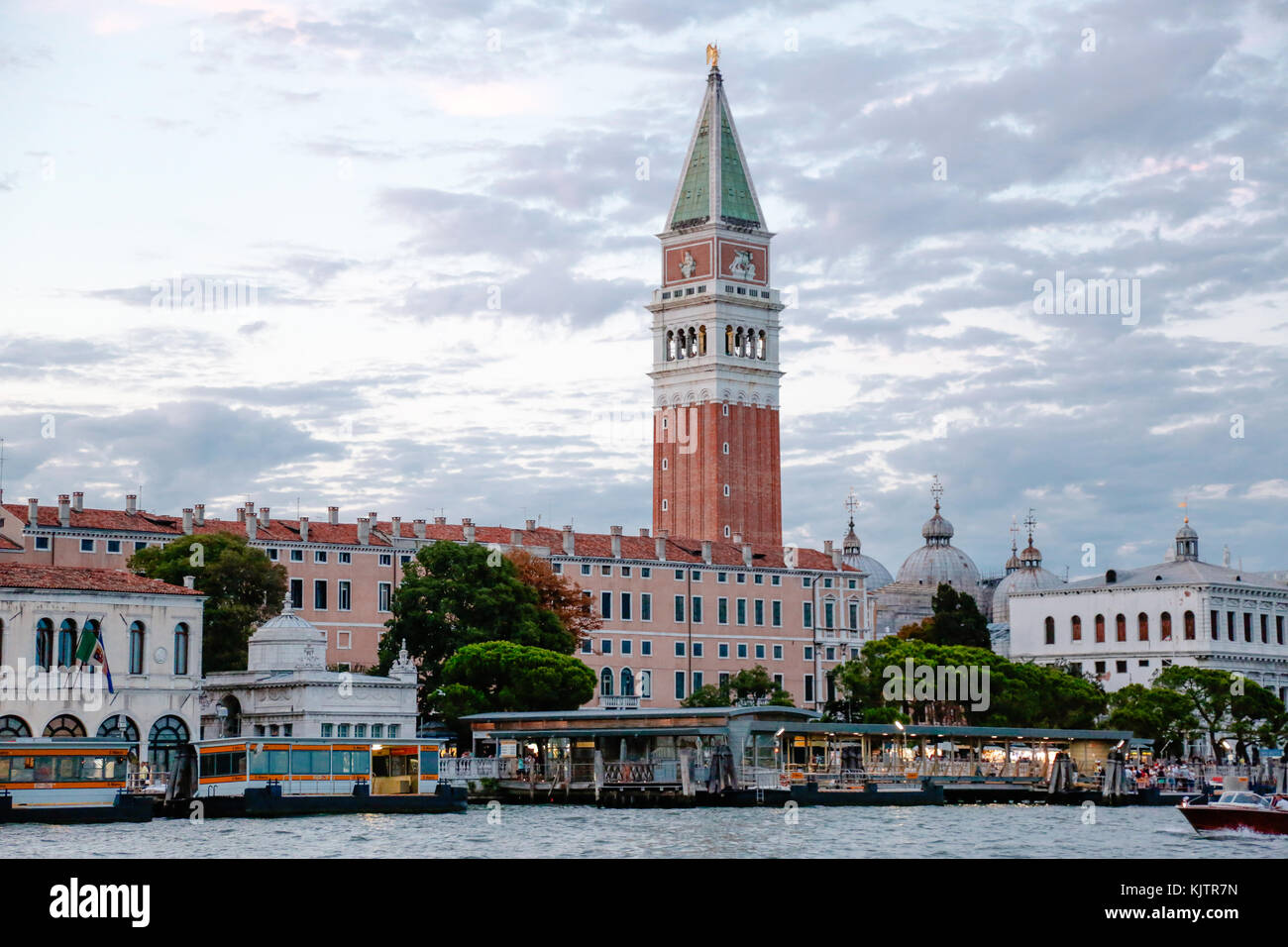 Venice, Italy: historical monuments and colorful facades of the city on ...
