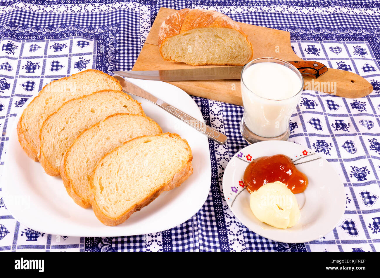 Sweet breakfast is ready Stock Photo - Alamy