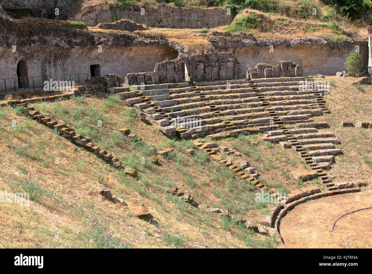 Roman Amphitheater - Volterra - Tuscany - Italy Stock Photo - Alamy