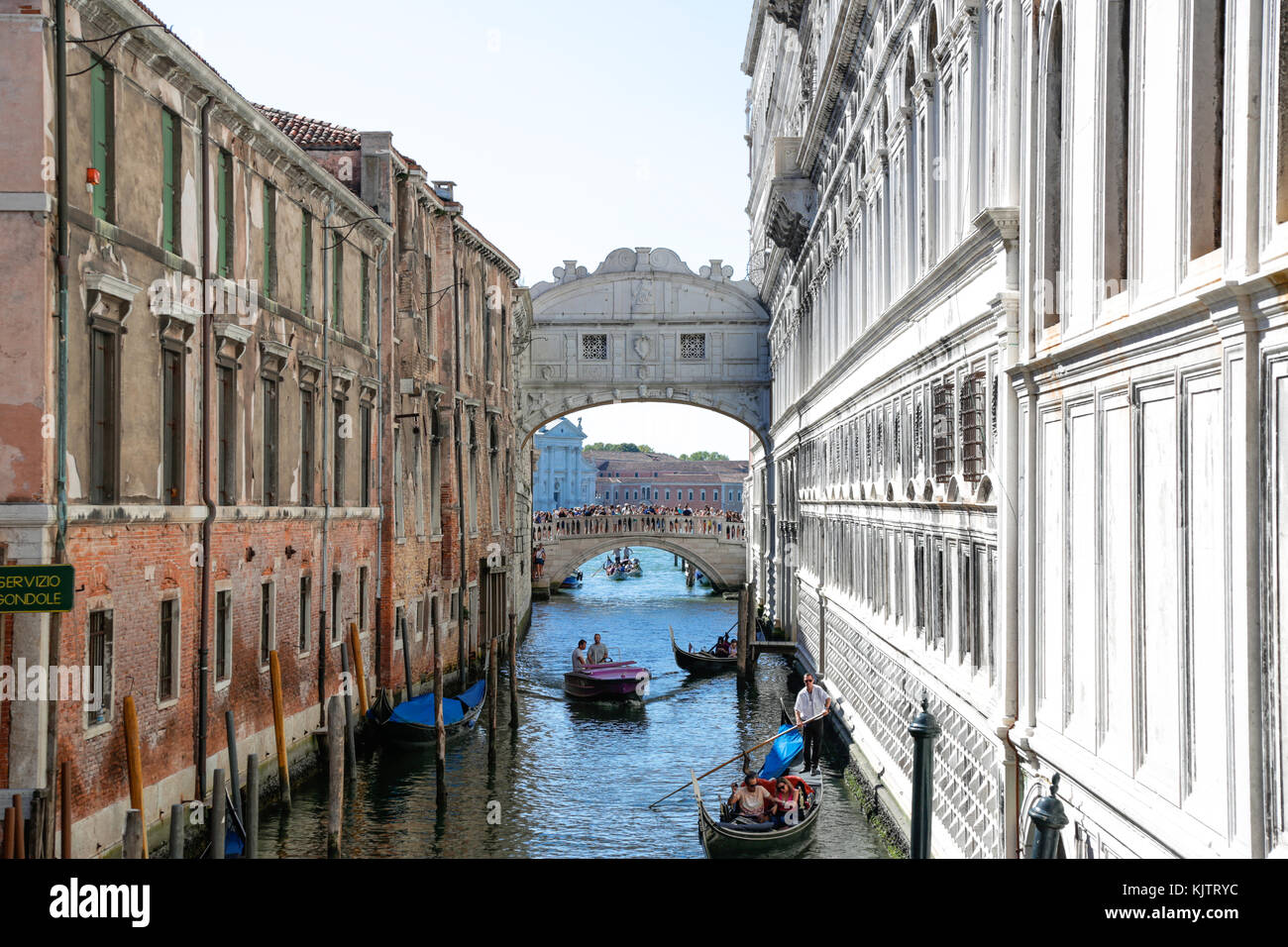 Venice, Italy: historical monuments and colorful facades of the city on ...