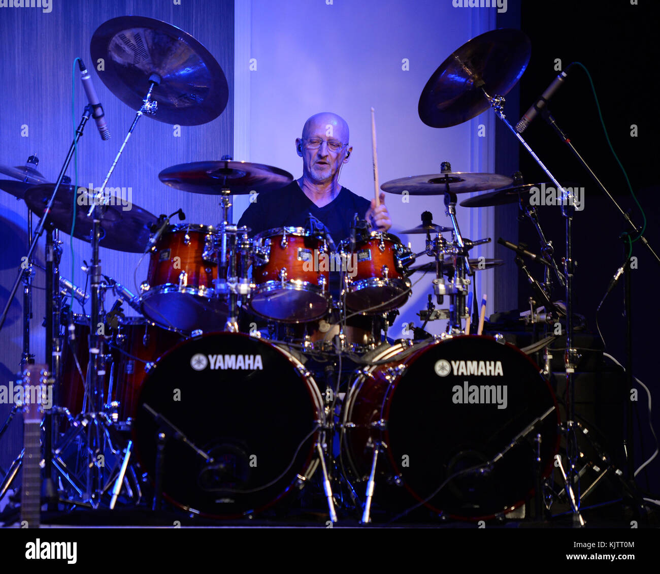 Zebra perform at arts garage in delray beach hi-res stock photography ...