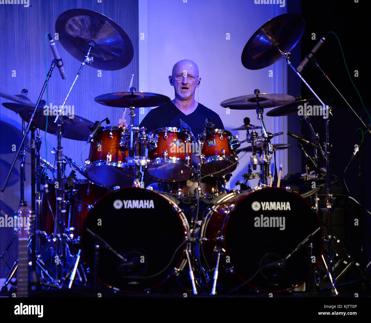 Zebra perform at arts garage in delray beach hi-res stock photography ...