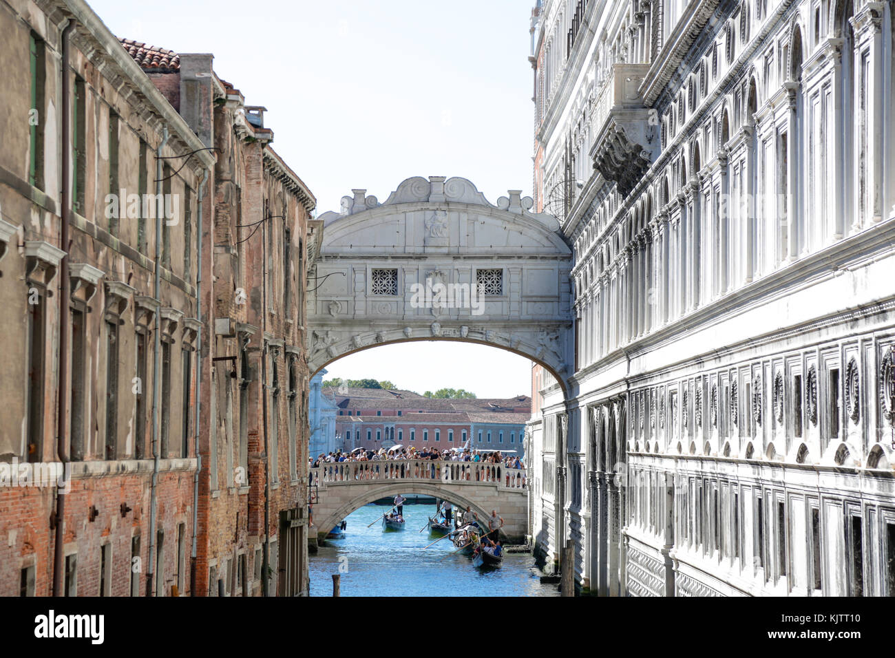 Venice, Italy: historical monuments and colorful facades of the city on ...