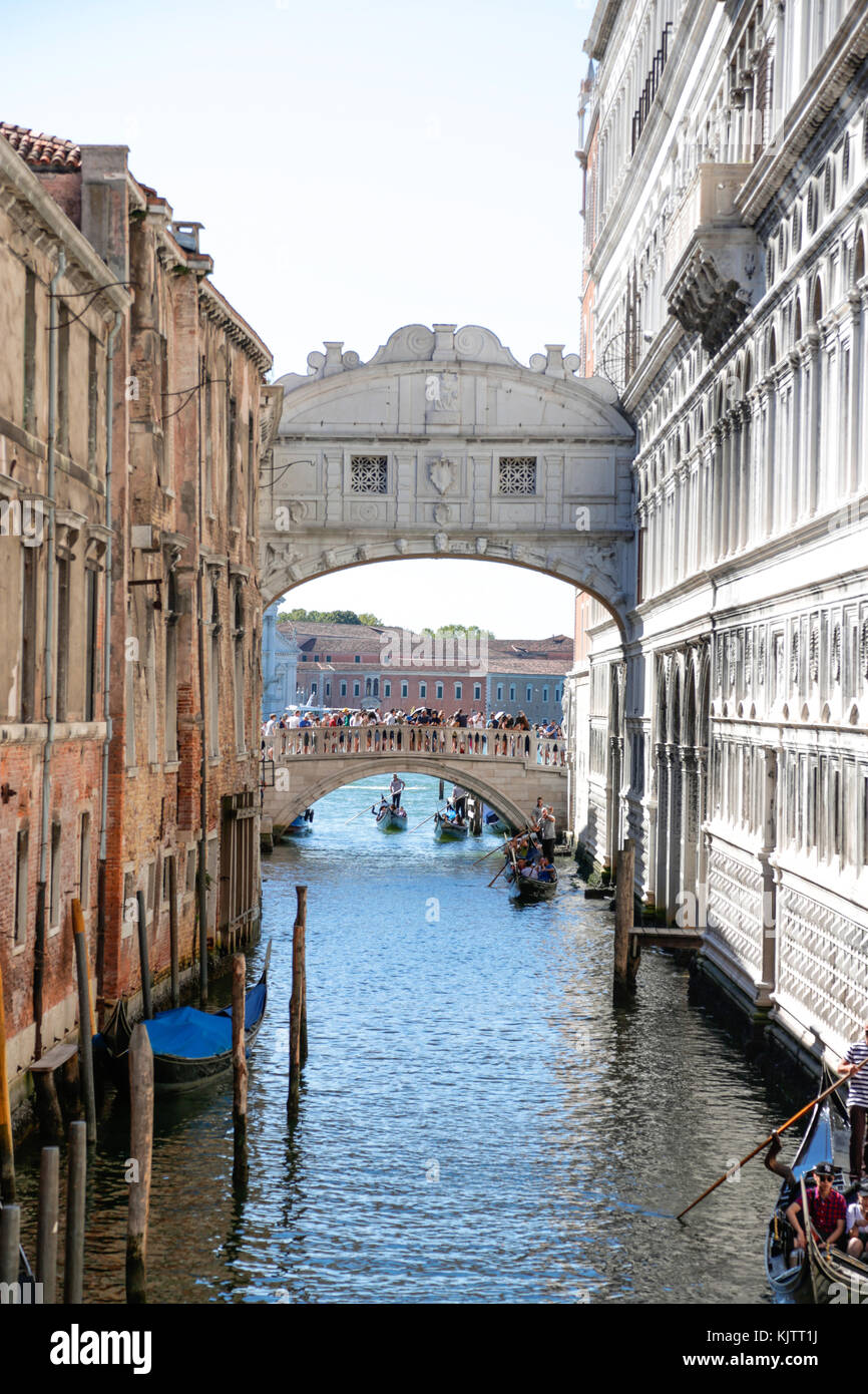Venice, Italy: historical monuments and colorful facades of the city on ...
