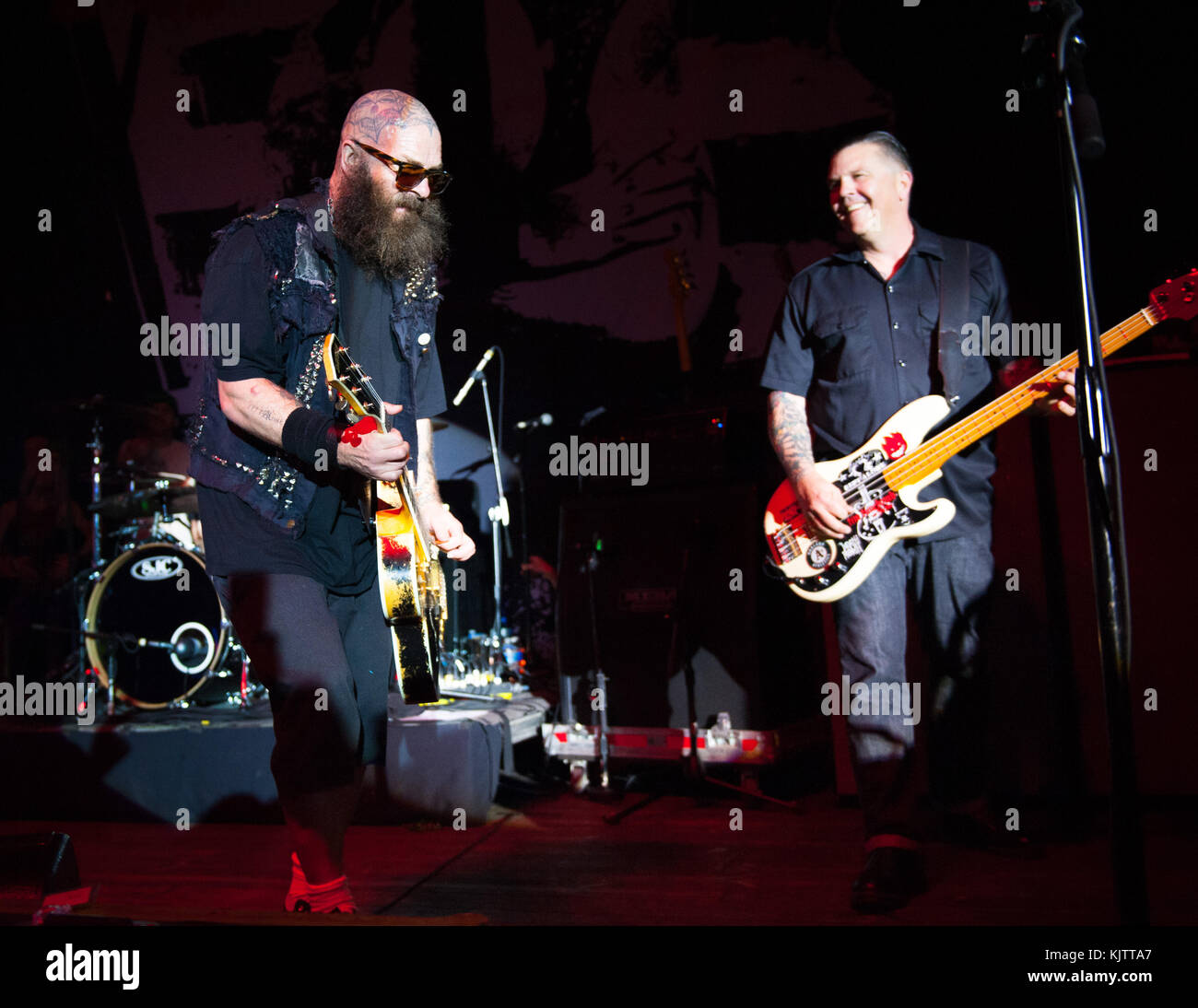 FORT LAUDERDALE, FL - MARCH 17: Tim Armstrong, Matt Freeman of Rancid ...