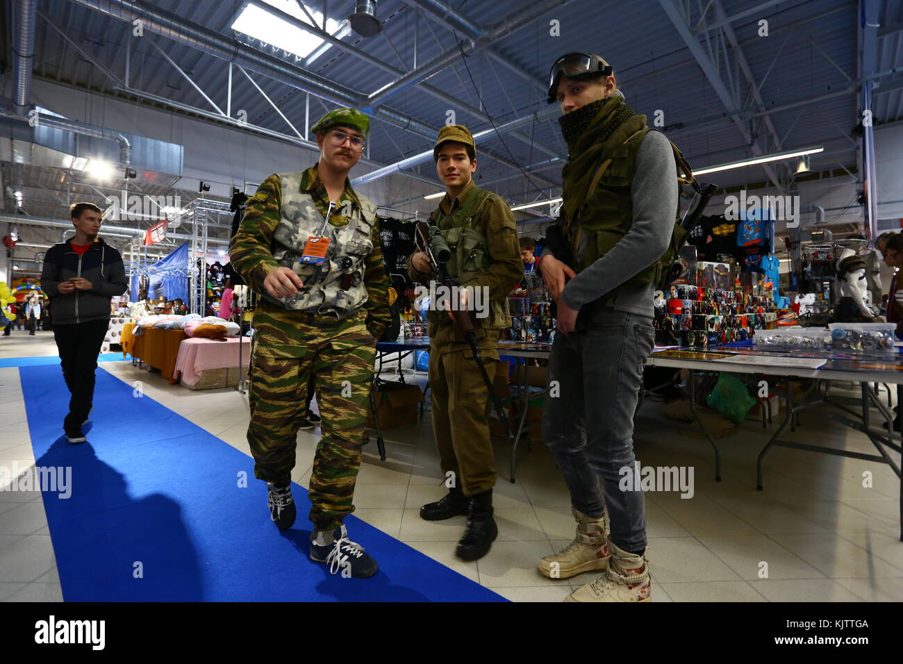 Warsaw Nadarzyn, Poland. 25th Nov, 2017. Warsaw Comic Con runs its ...