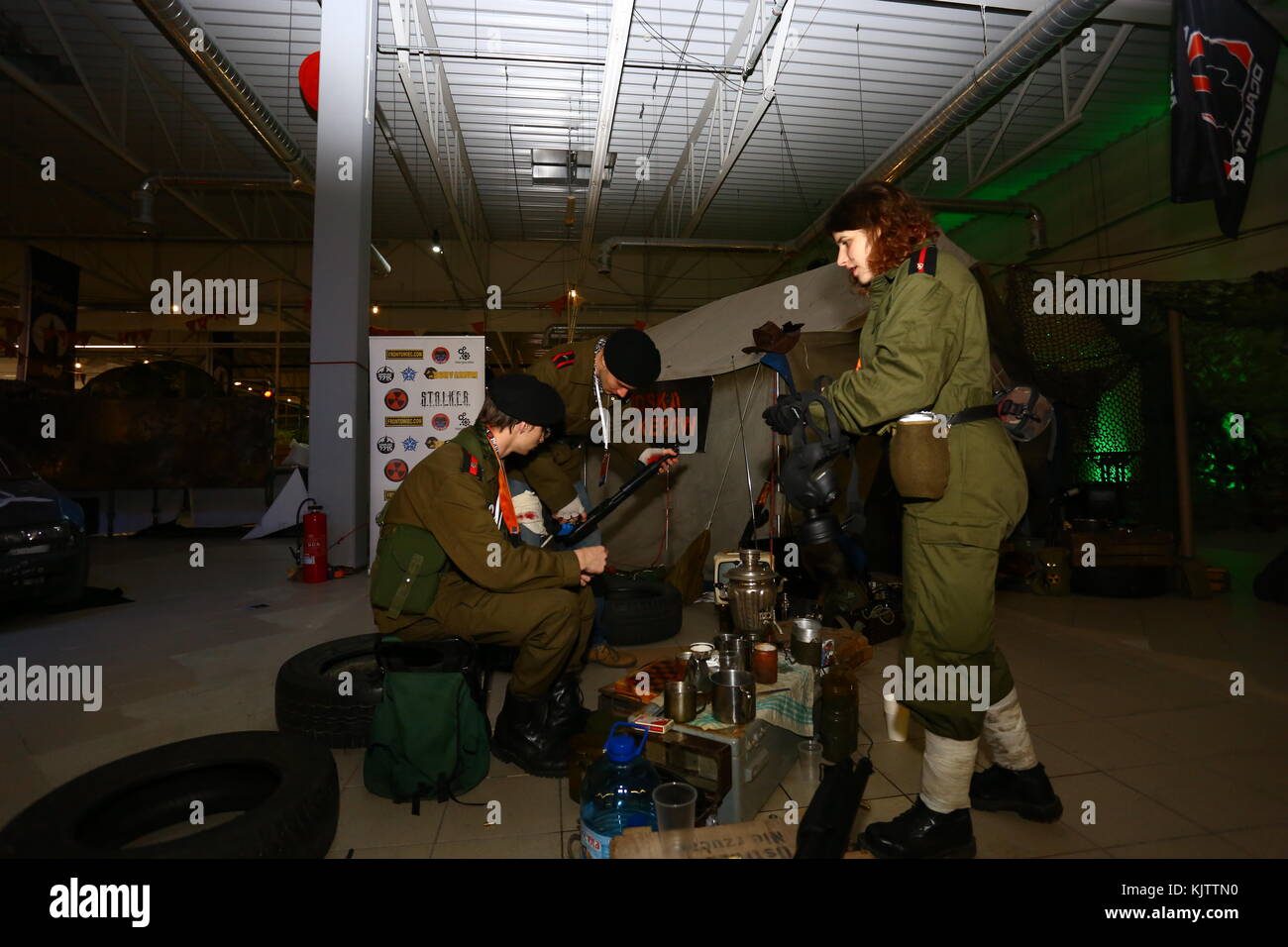 Warsaw Nadarzyn, Poland. 25th Nov, 2017. Warsaw Comic Con runs its ...