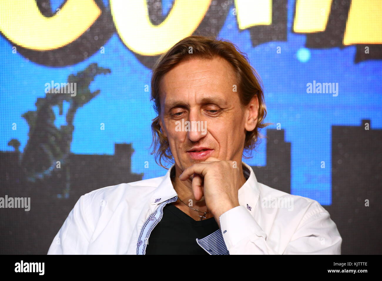 Warsaw Nadarzyn, Poland. 25th Nov, 2017. Warsaw Comic Con hosts Game of Thrones stars Vladimir ...