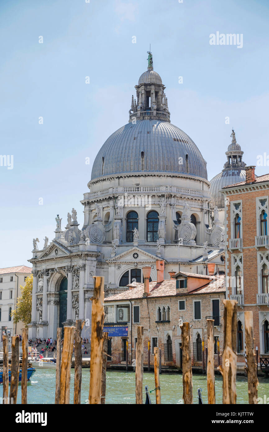 Venice, Italy: historical monuments and colorful facades of the city on ...
