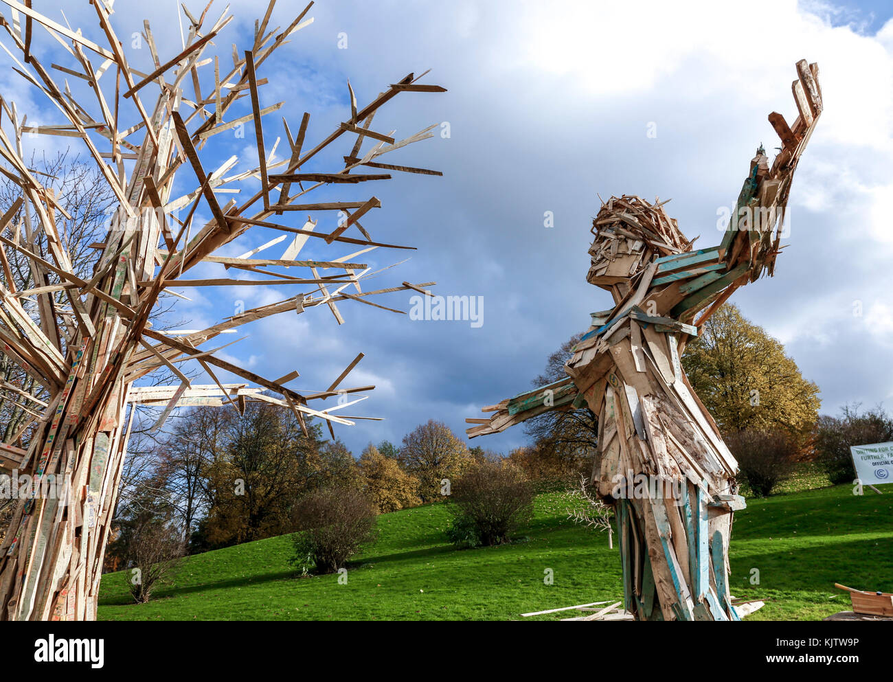 Environmental artists performance Stock Photo - Alamy