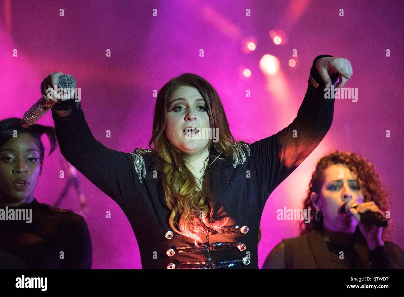 WEST PALM BEACH FL - APRIL 27: Meghan Trainor performs during Sunfest ...