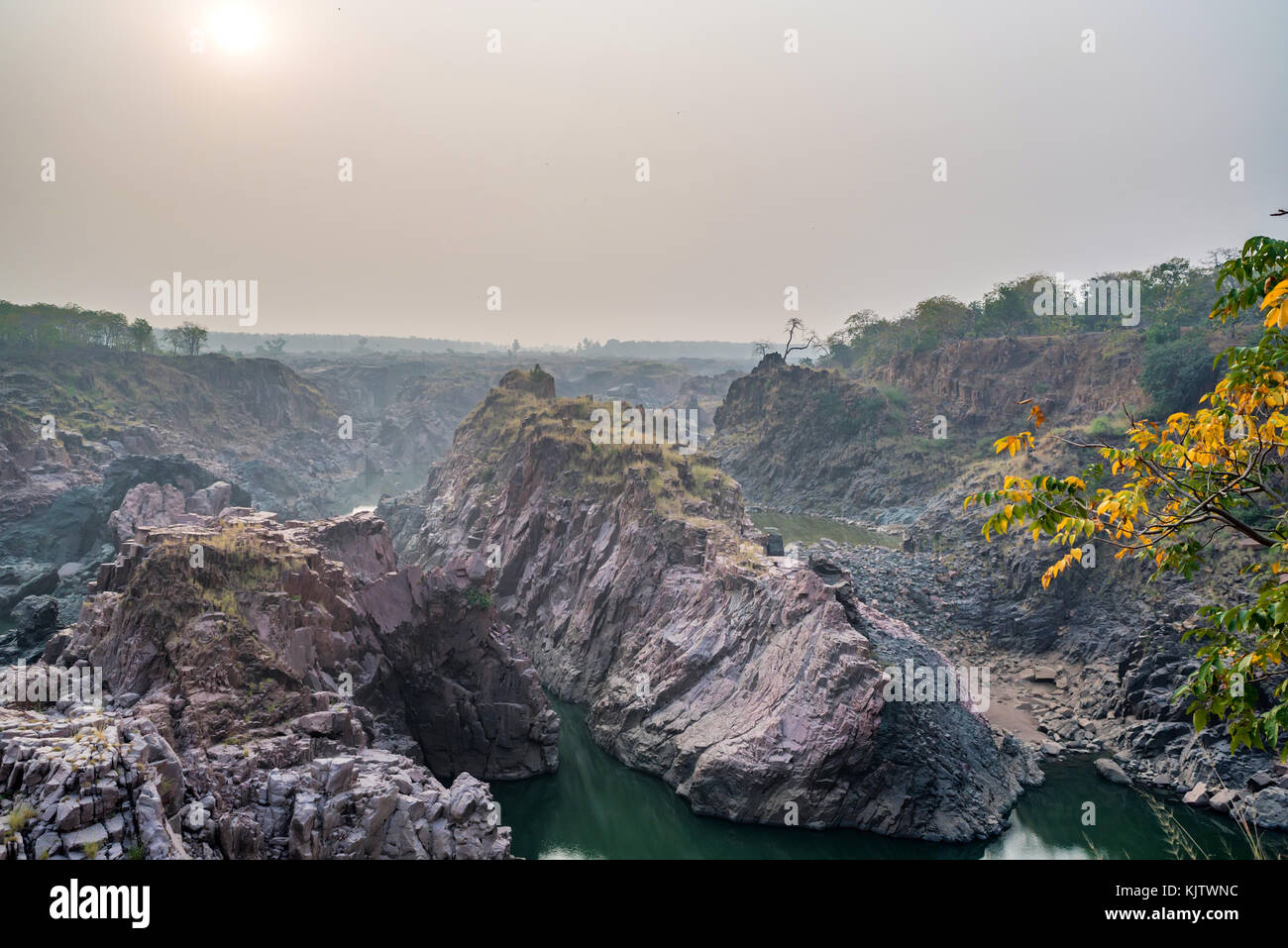 Beautiful Indian landscape with Raneh fall Stock Photo - Alamy
