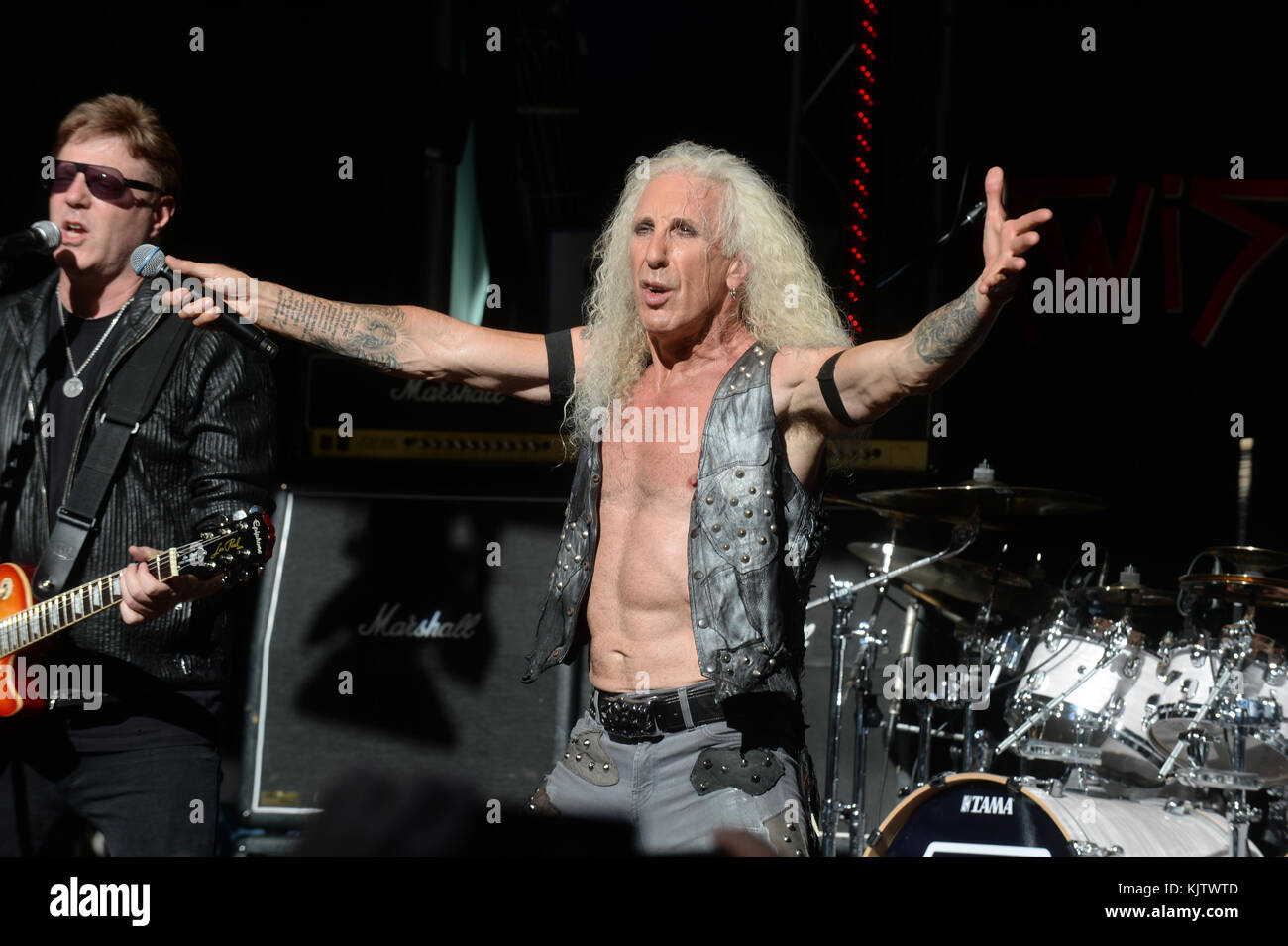 NEW YORK, NY - SEPTEMBER 02: Dee Snider of Twisted Sister performs on ...