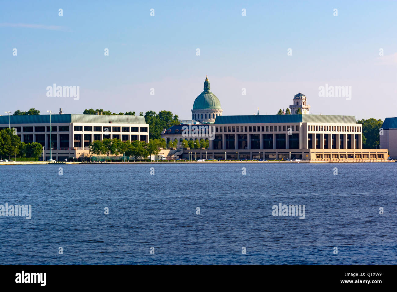 United States Naval Academy, on the Severn River, Annapols, Maryland ...