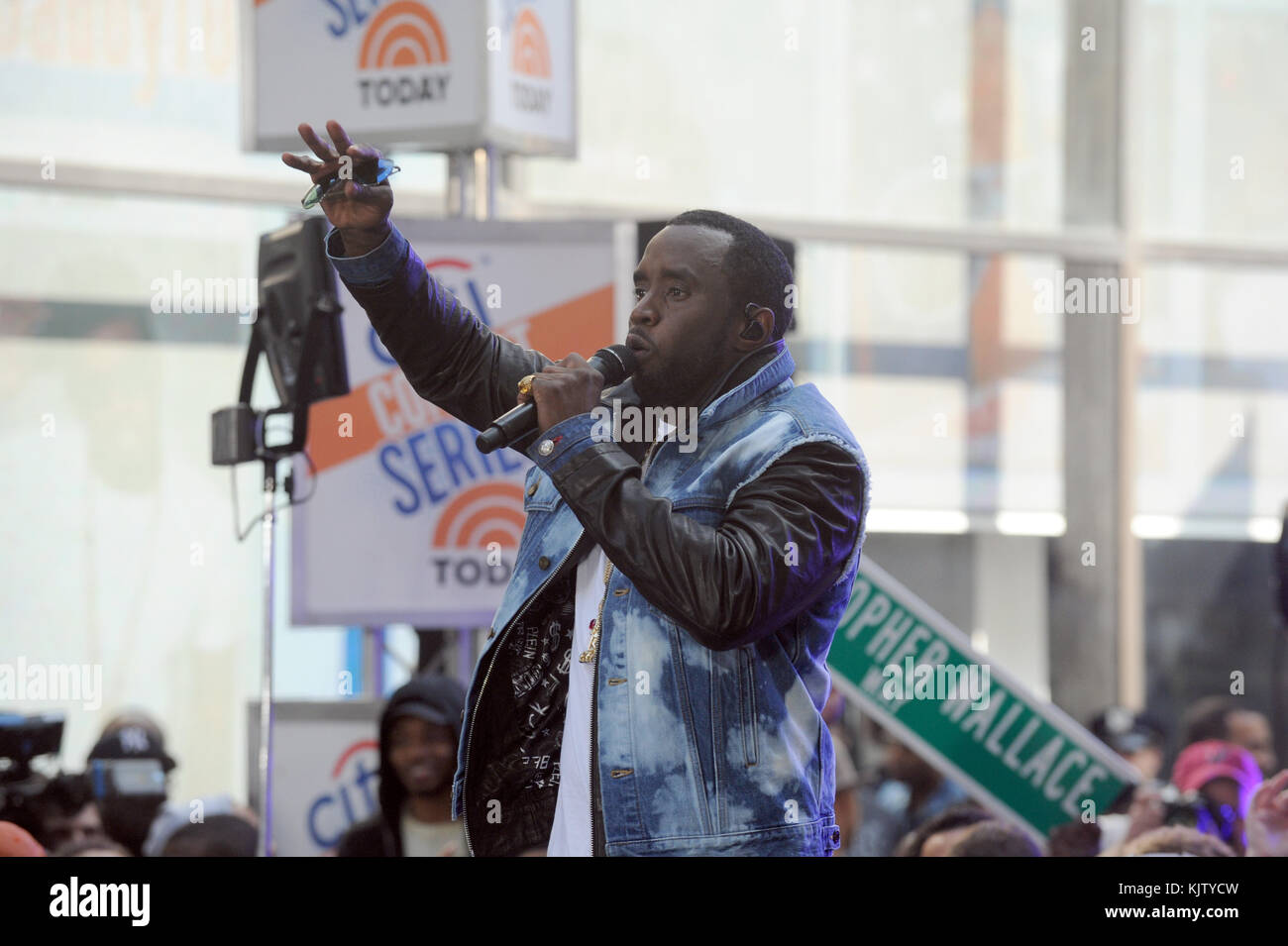 NEW YORK, NY - MAY 20: Sean Combs performs on NBC's 'Today' at ...