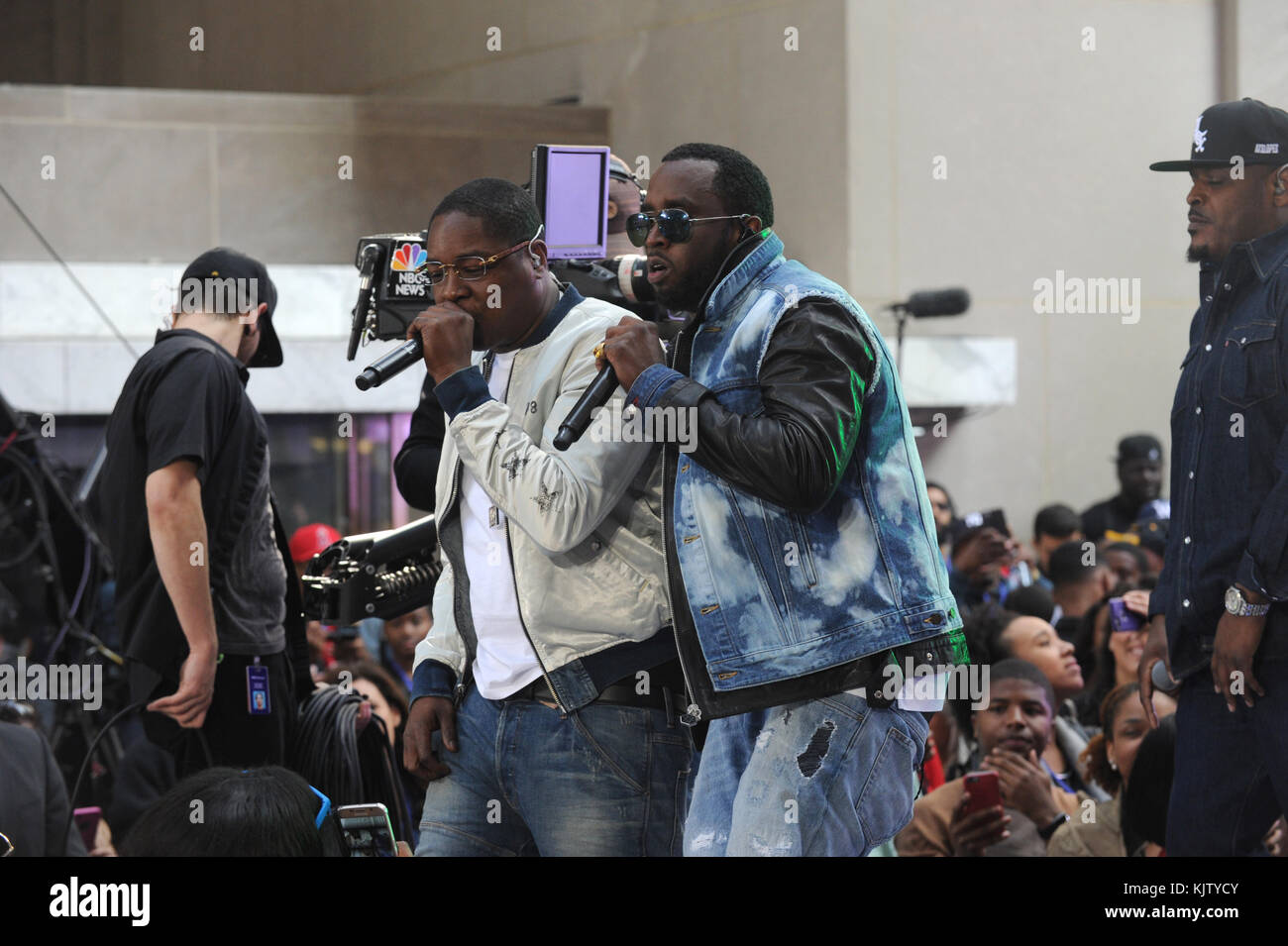 NEW YORK, NY - MAY 20: Sean Combs performs on NBC's 'Today' at ...