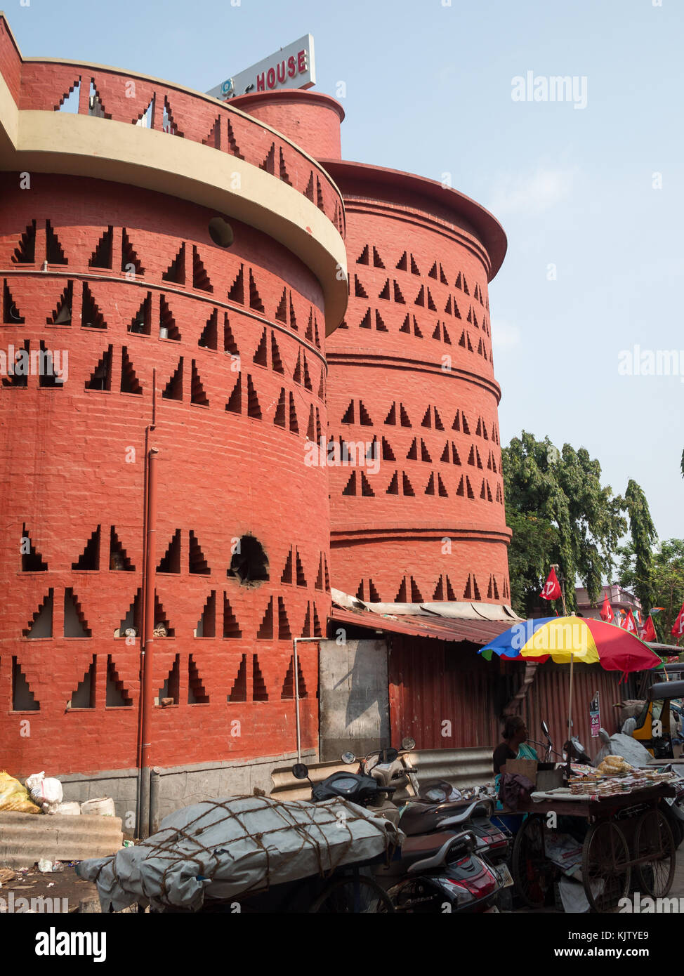 Trivandrum Indian Coffee House building Stock Photo - Alamy