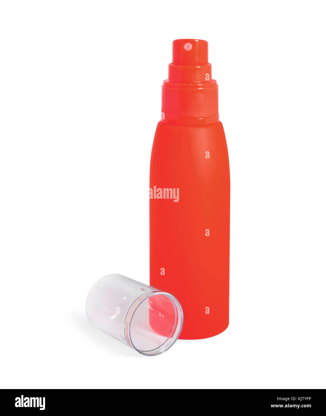 Cosmetic bottle red cap hi-res stock photography and images - Alamy