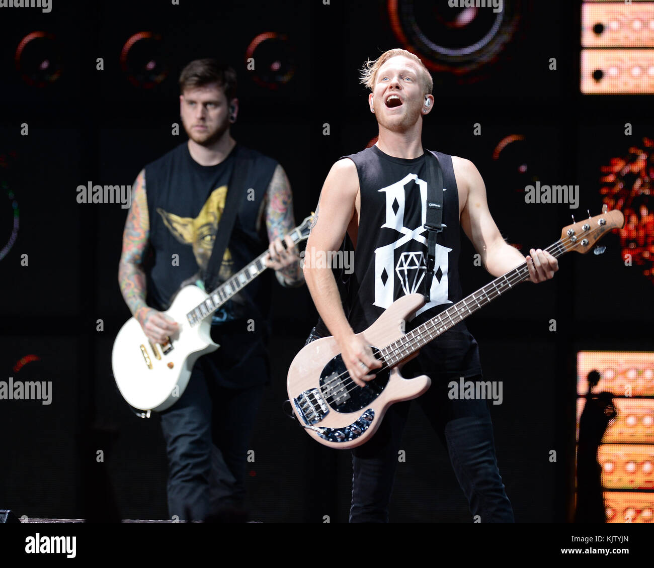 WEST PALM BEACH, FL - AUGUST 05: Neil Westfall, Joshua Woodard of A Day ...