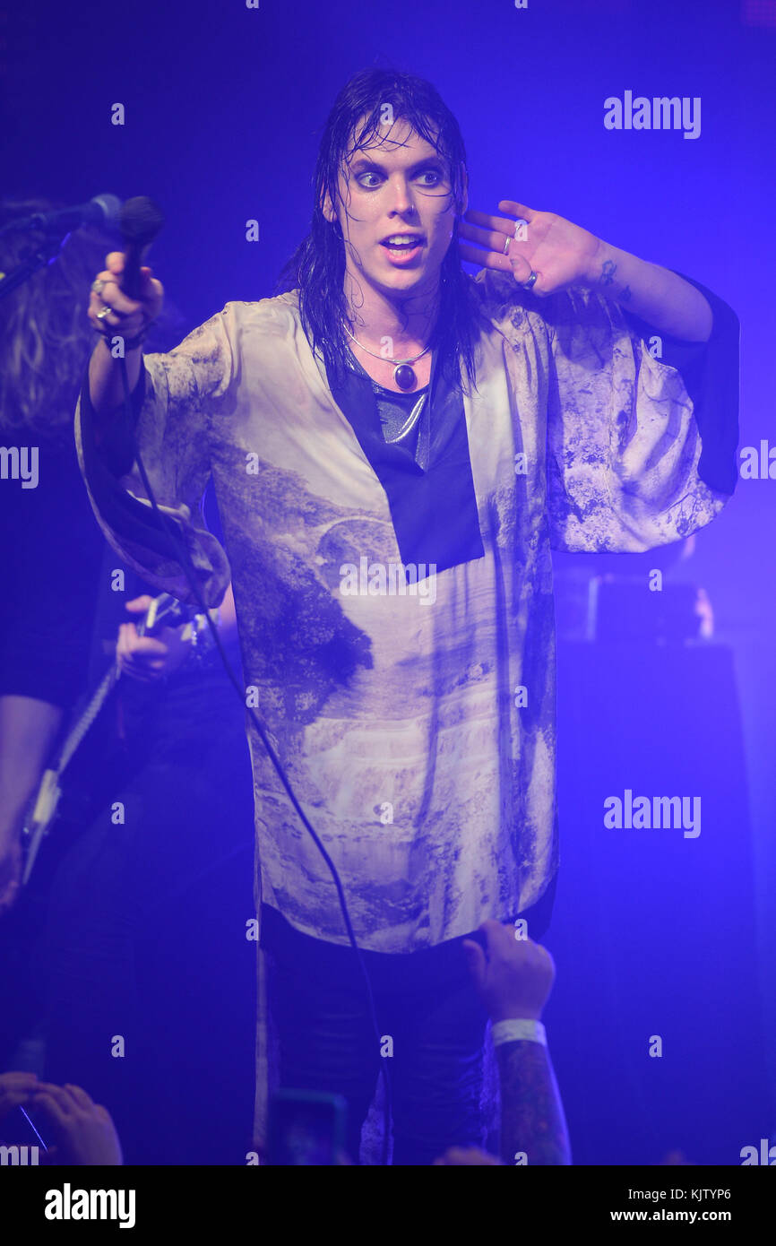 FORT LAUDERDALE, FL - MAY 17: Gethin Davies, Adam Slack, Luke Spiller ...