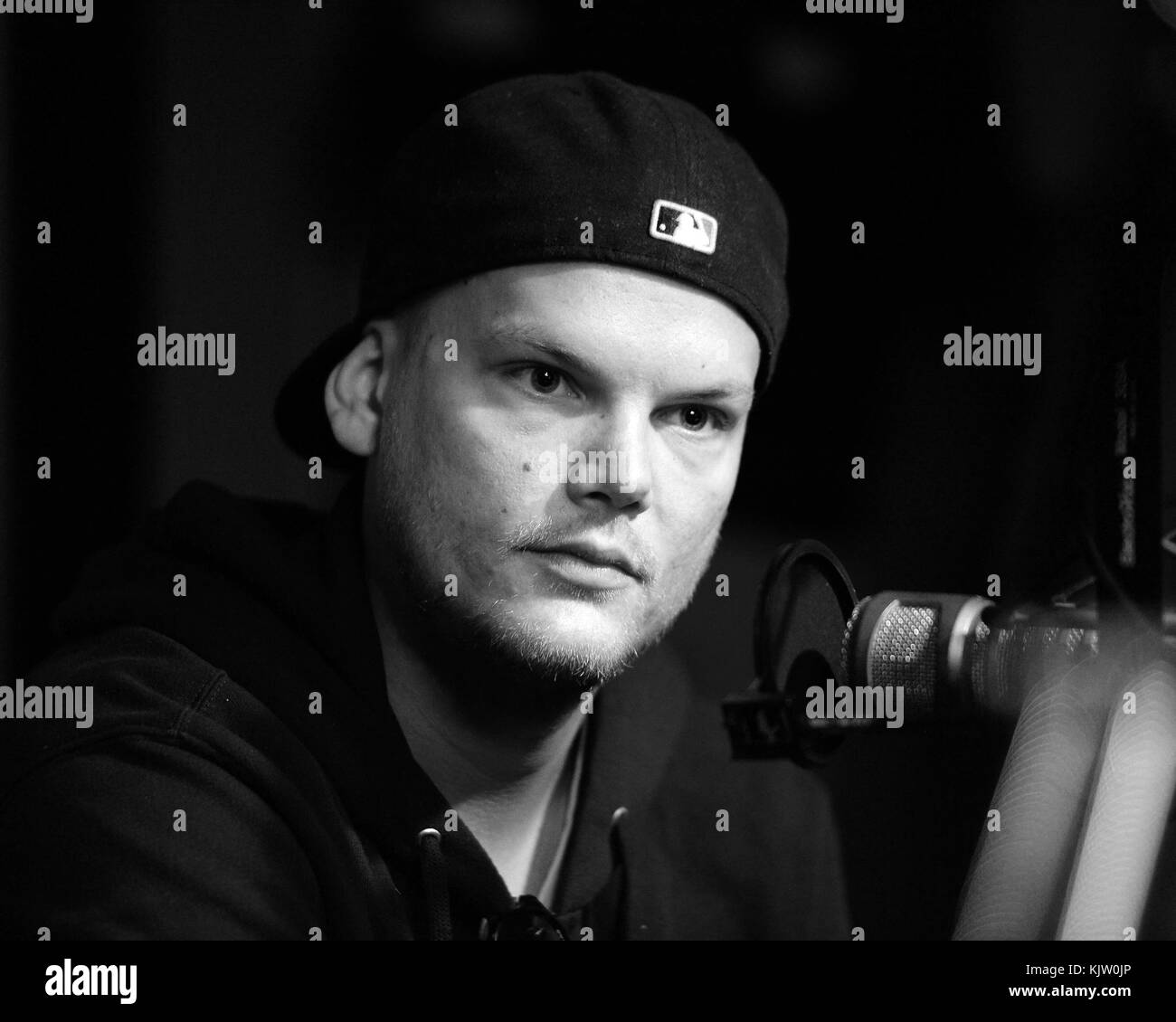 Dj avicii tim bergling Black and White Stock Photos & Images - Alamy